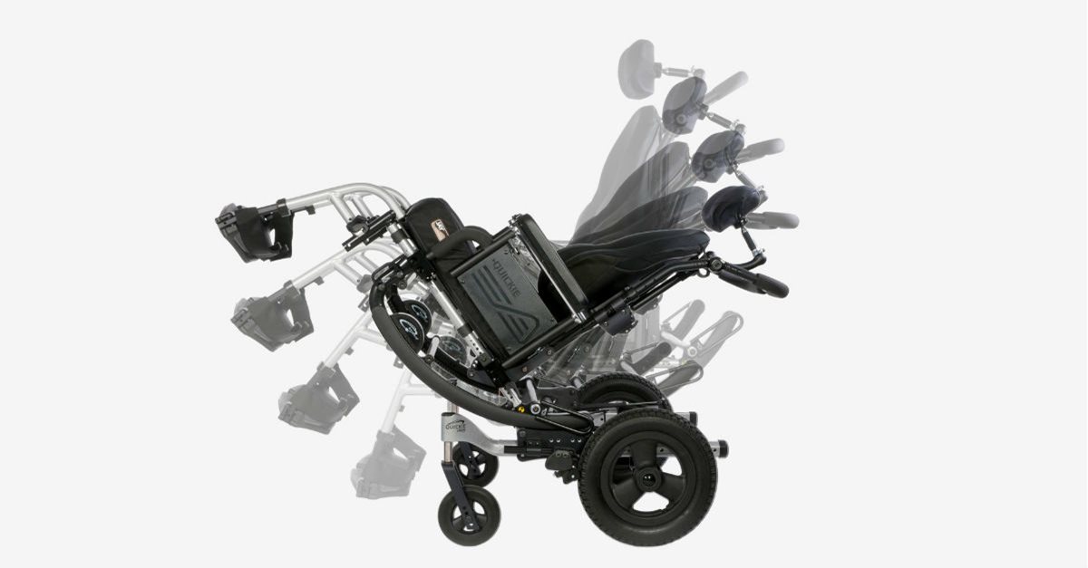 Degree of tilt with a Tilt in Space Wheelchair? | Sunrise Medical
