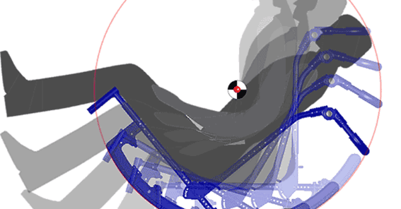 Degree of tilt with a Tilt in Space Wheelchair? | Sunrise Medical
