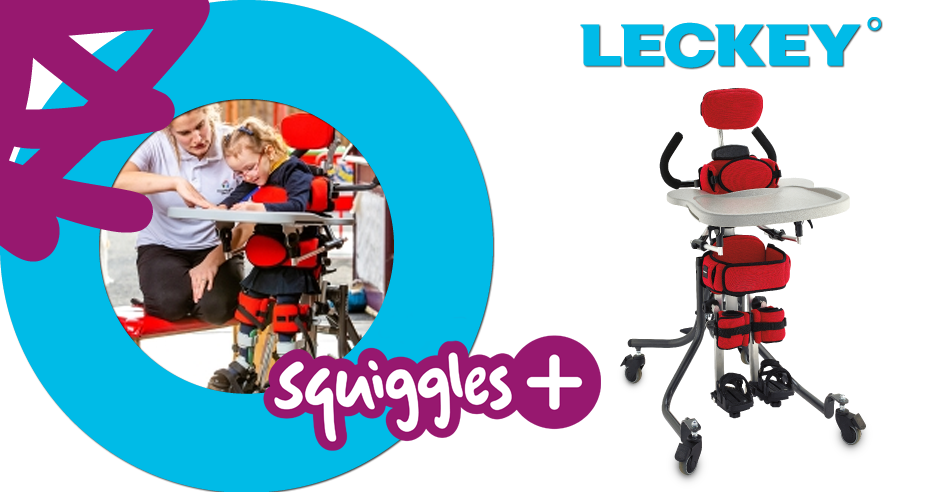 Squiggles Stander + by Leckey for children | Sunrise Medical